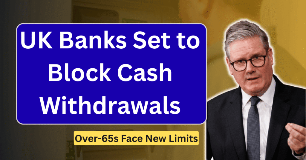 UK Banks Set to Block Cash Withdrawals? Over-65s Face New Limits
